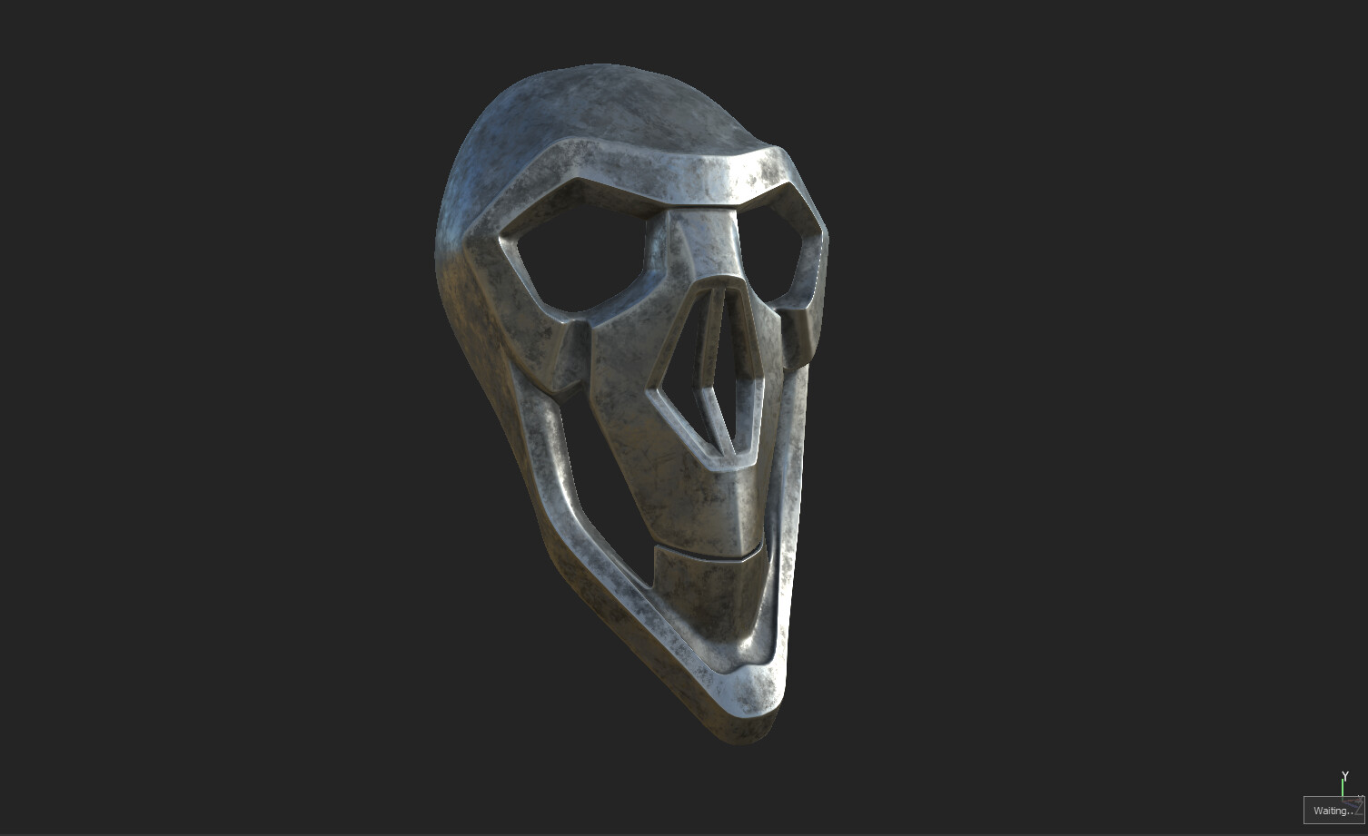 ArtStation - Metal Skull
