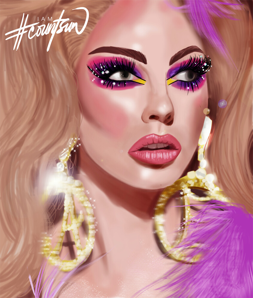 Alyssa Edwards Drawing