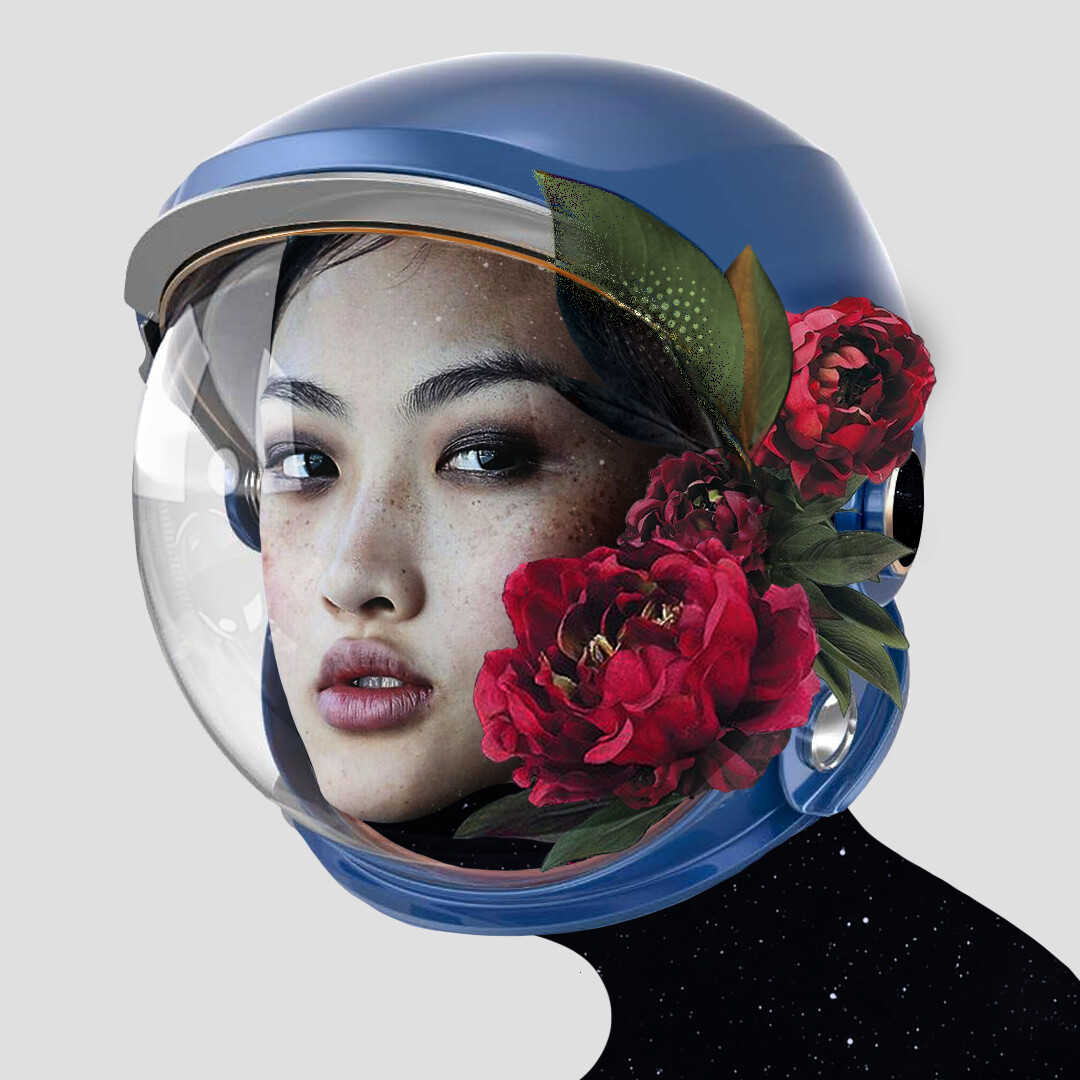 ArtStation - Digital collage "Space Odyssey"