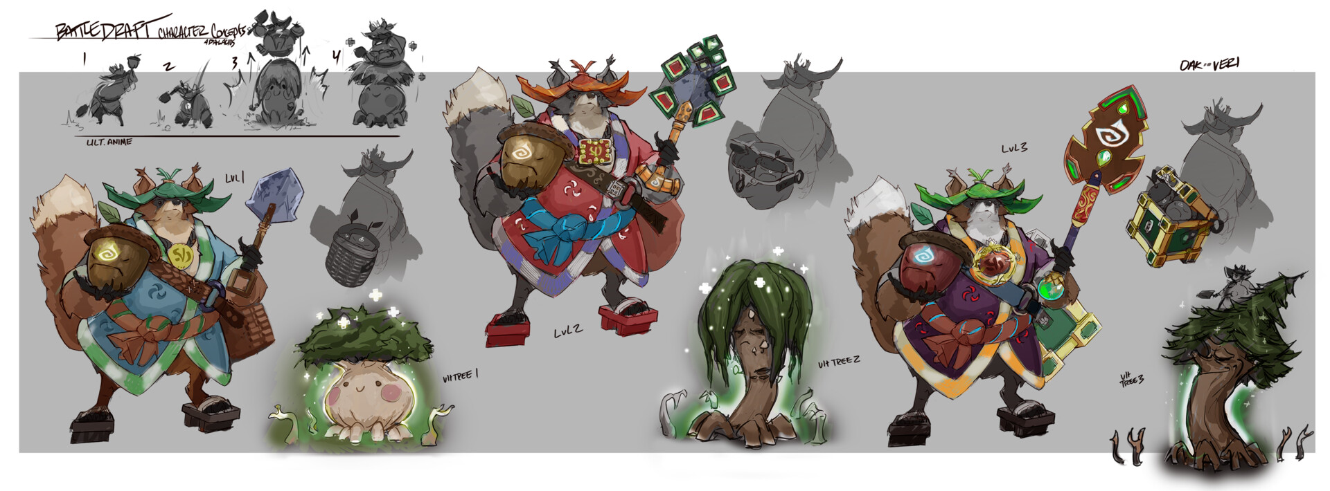 ArtStation - Oak Concept