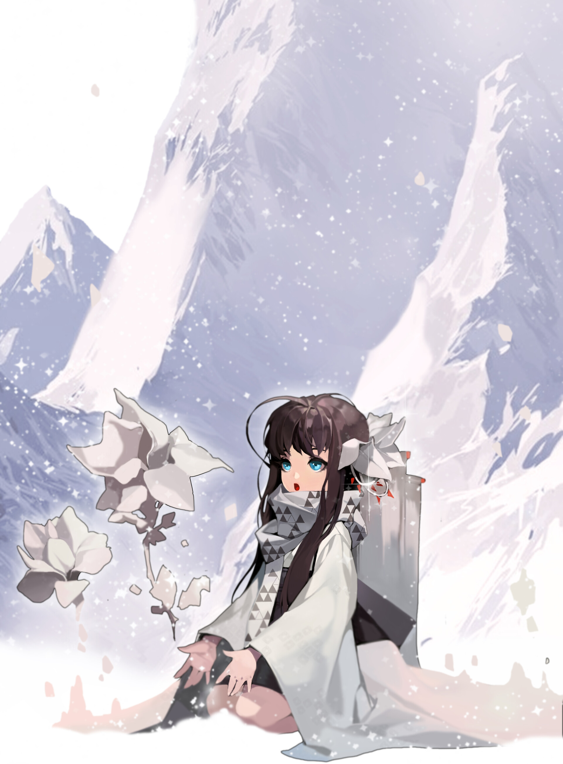 ArtStation - snow lady