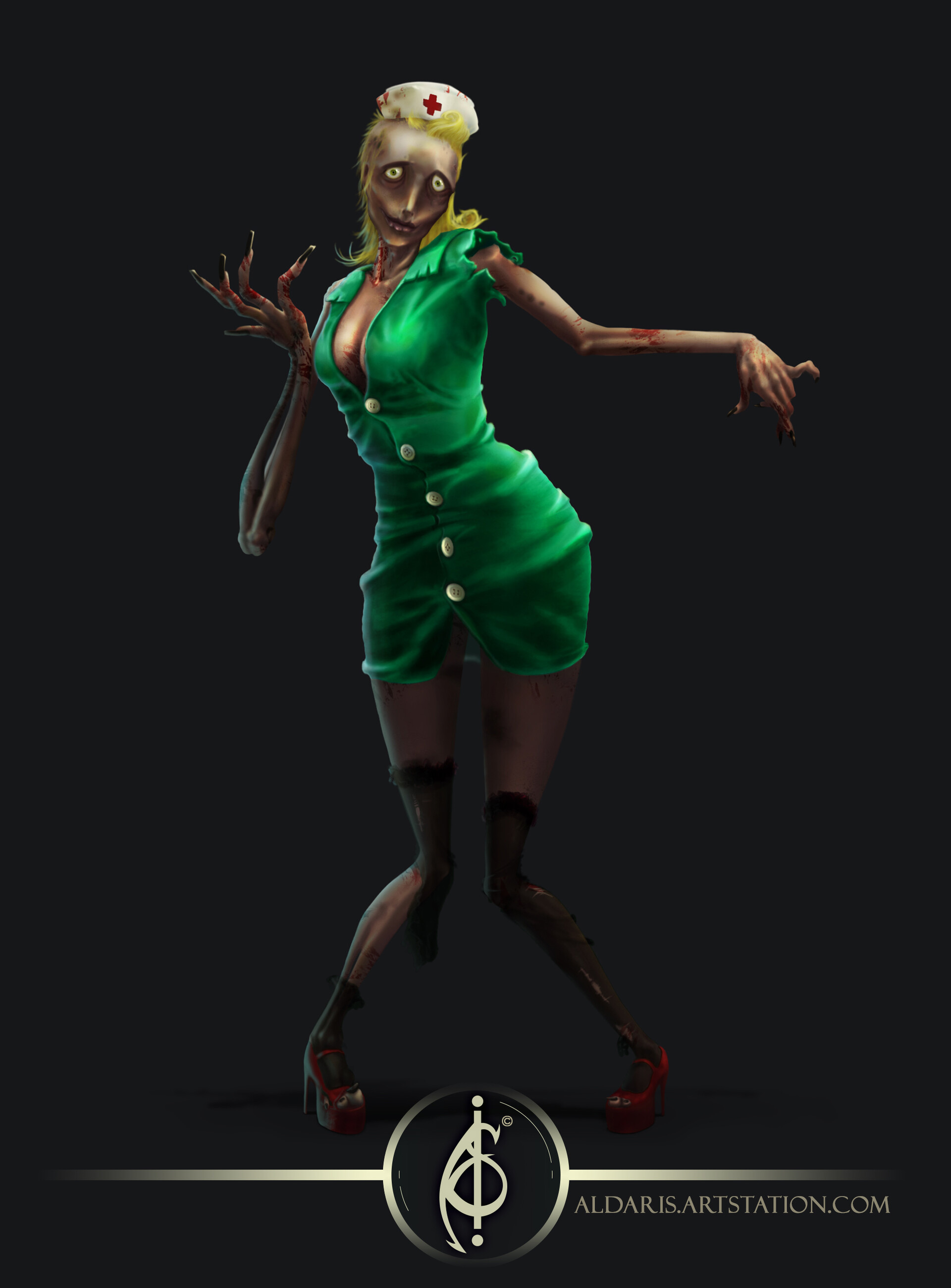 ArtStation - Nurse - character concept