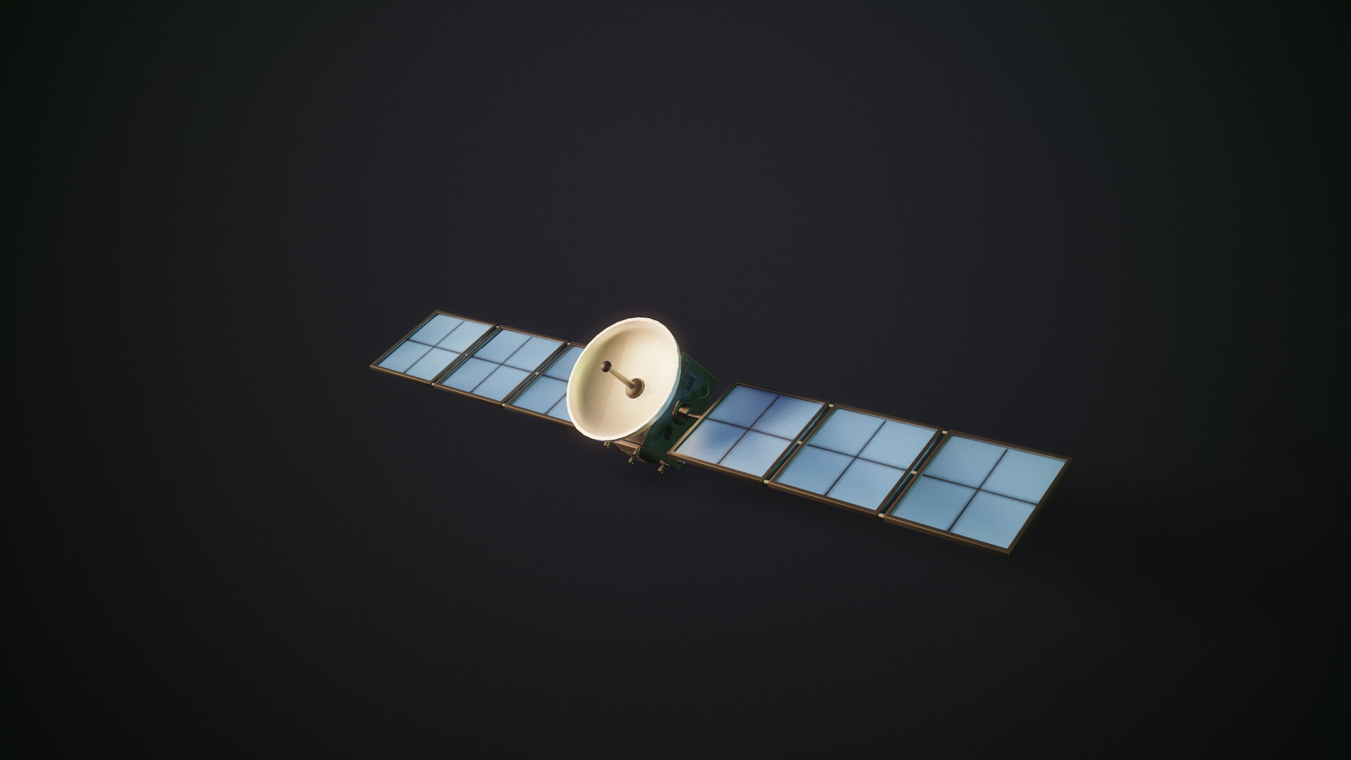 ArtStation - Stylized Satellite