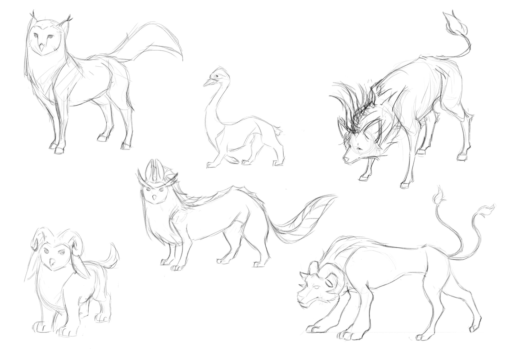 wolf walk cycle reference