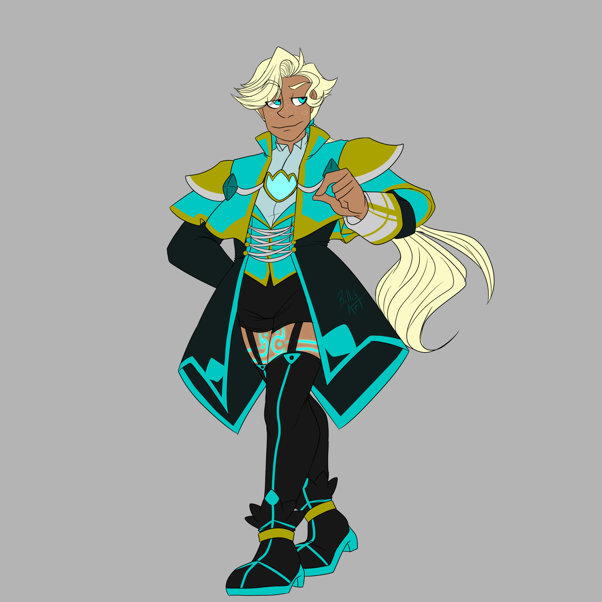 ArtStation - Original Character Liam- Demon Design