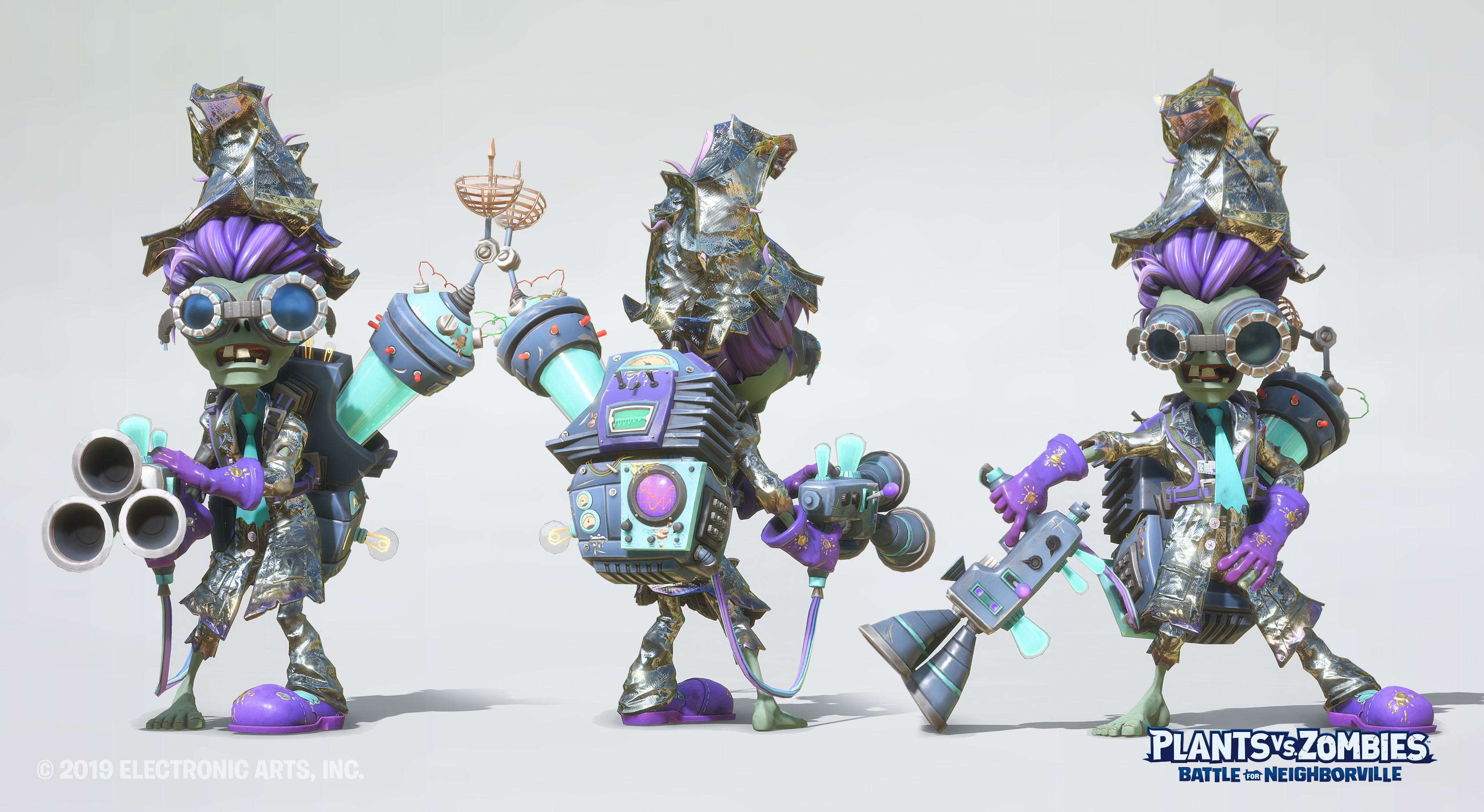 Olivier Couston - 3D Character Artist - Plants vs Zombies : Battle for ...