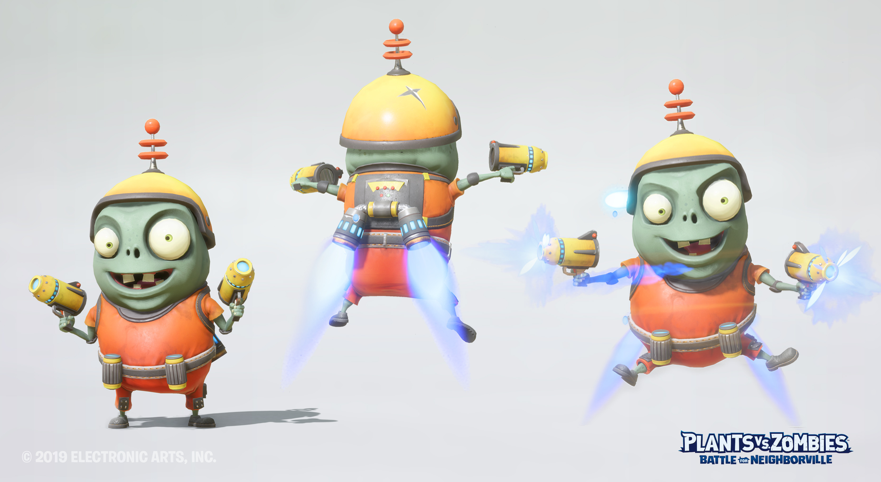 Olivier Couston - 3D Character Artist - Plants vs Zombies : Battle for ...