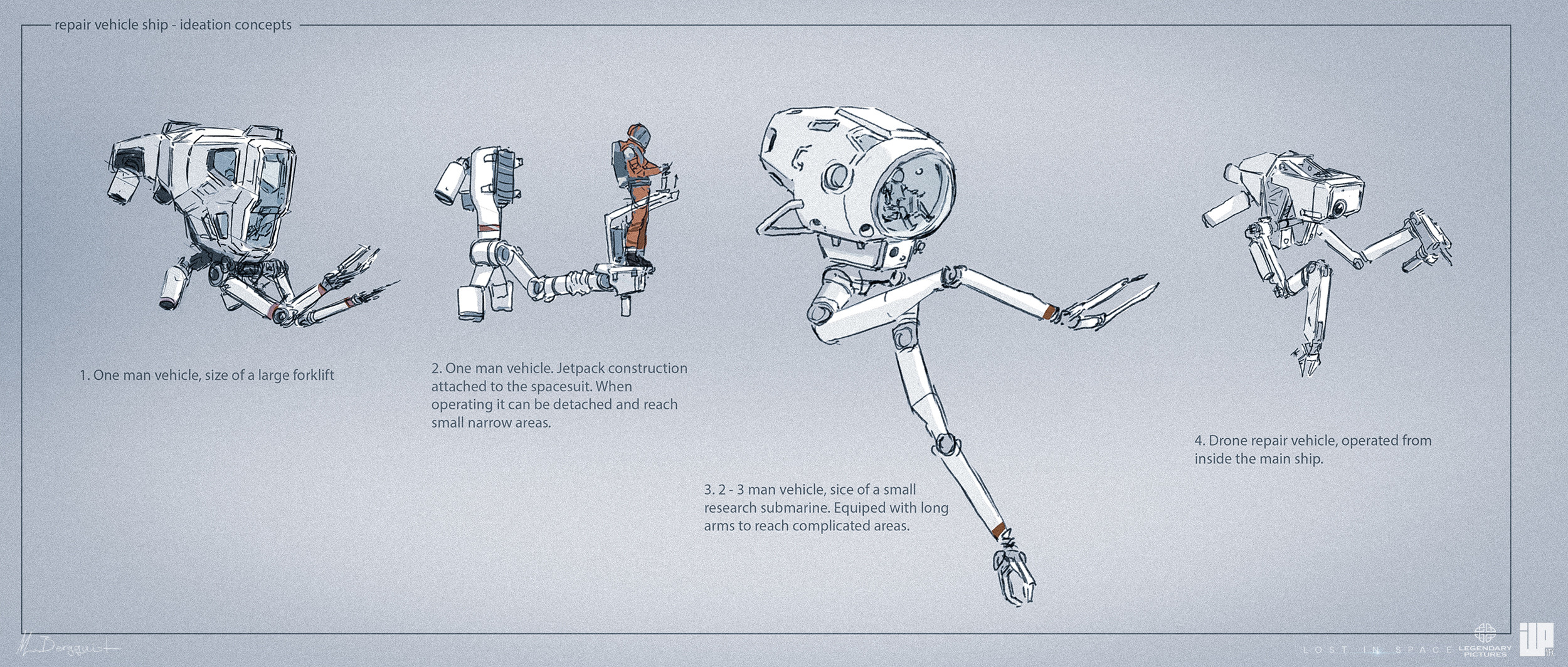 Martin Bergquist - Lost in Space s2 - The repair pod