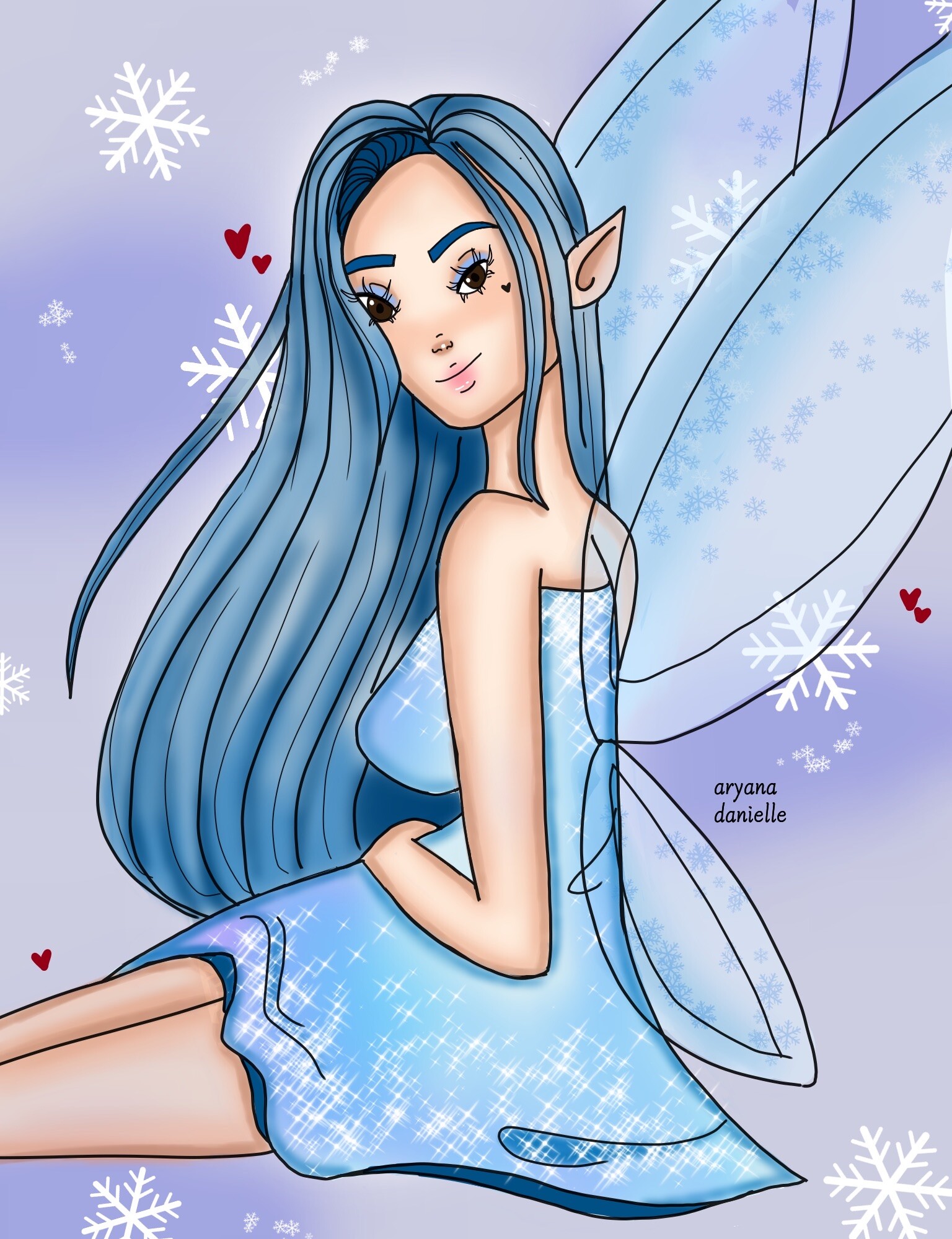 ArtStation - Winter Fairy