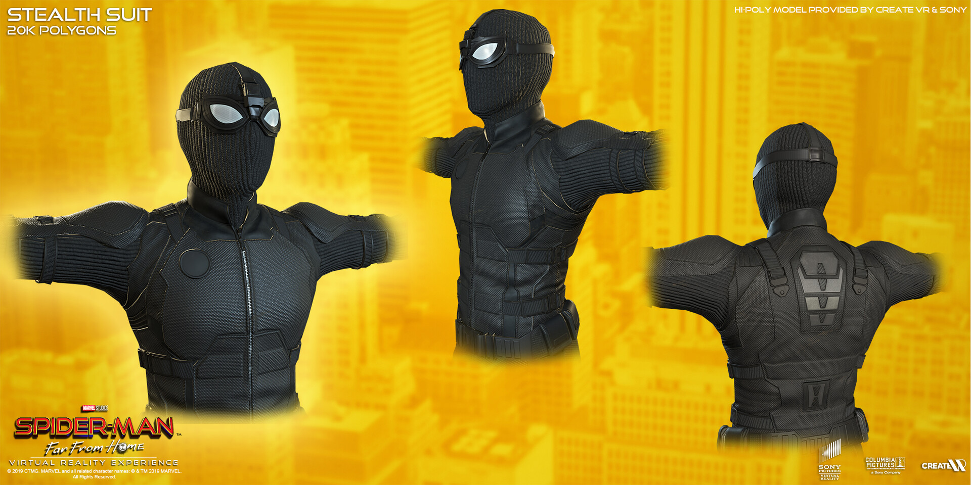 Taolun Guo - Spider-Man: Far From Home VR - Stealth Suit