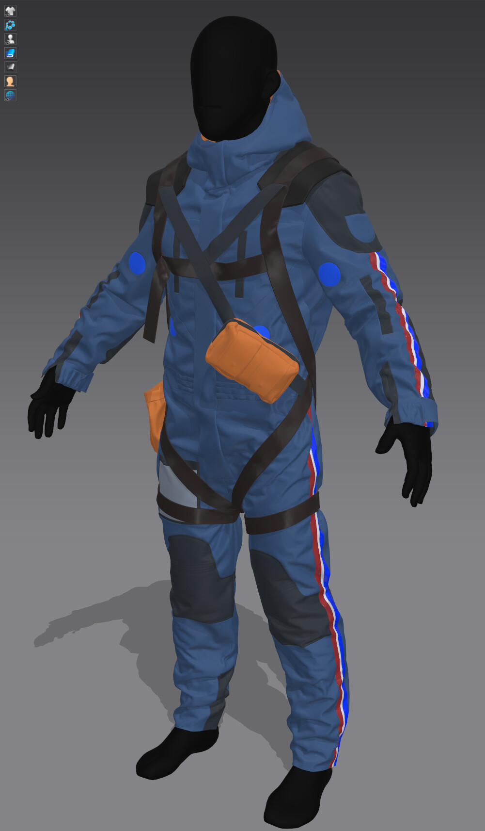 Johnny Xiao（ZhiQiang Xiao） - Death Stranding Fan Art.