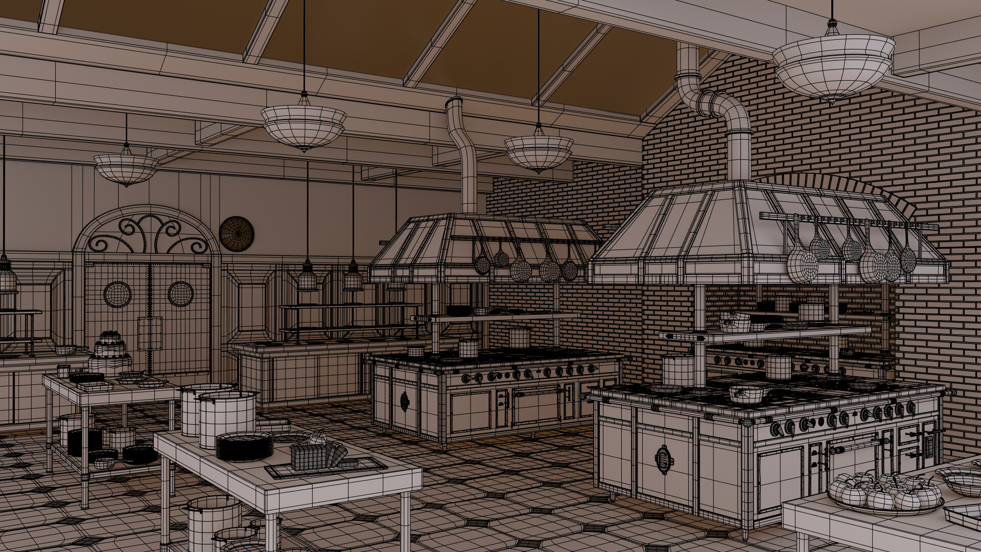 ArtStation - Ratatouille Kitchen