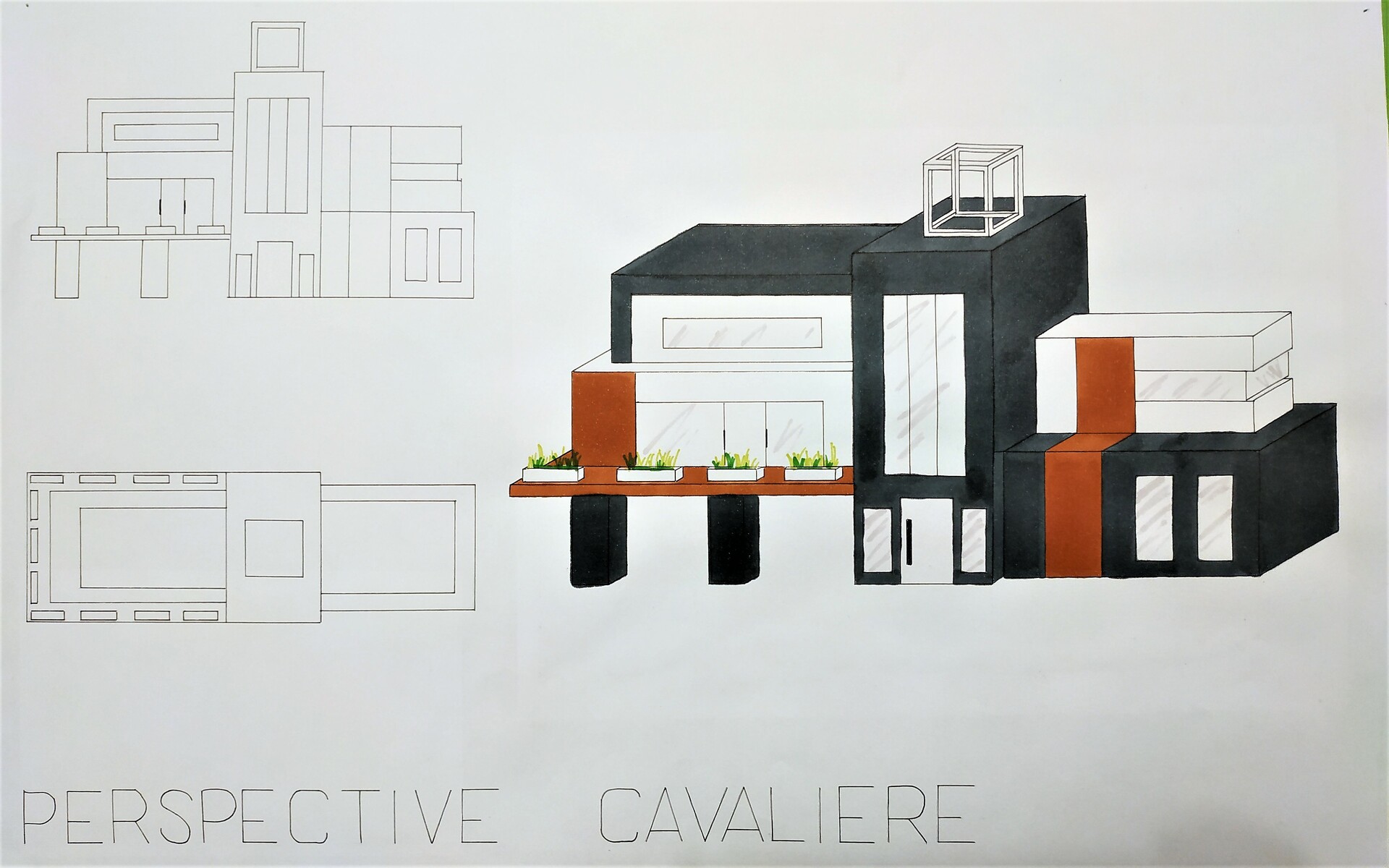 ArtStation - Perspective Cavalière