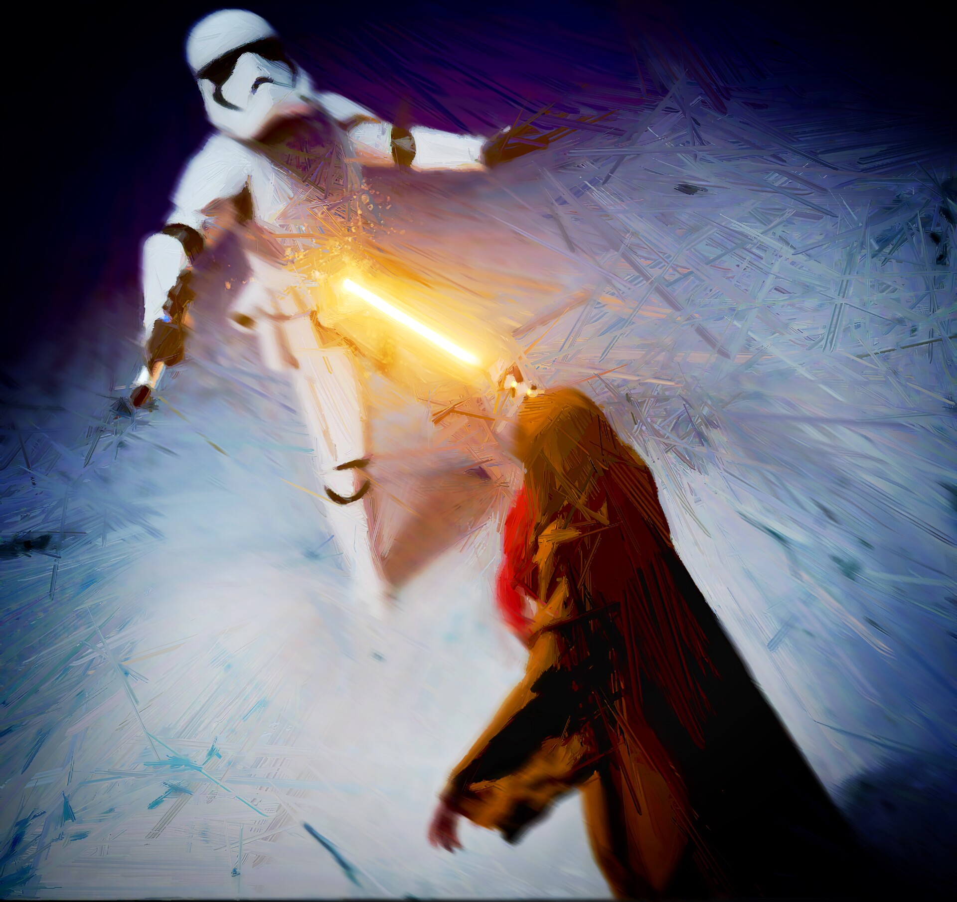 ArtStation - Star Wars - Jedi's Strike