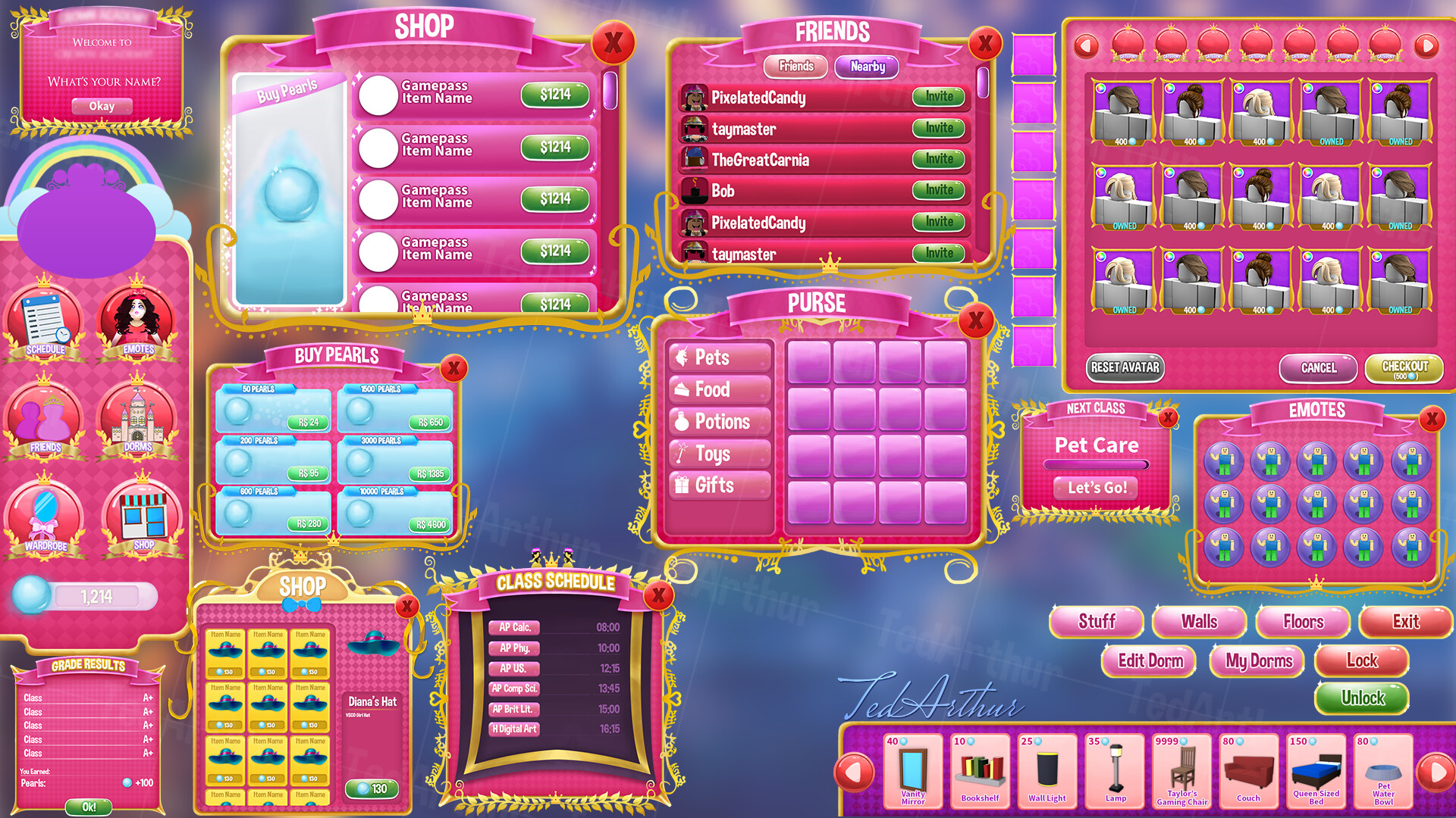 ArtStation - Game UI