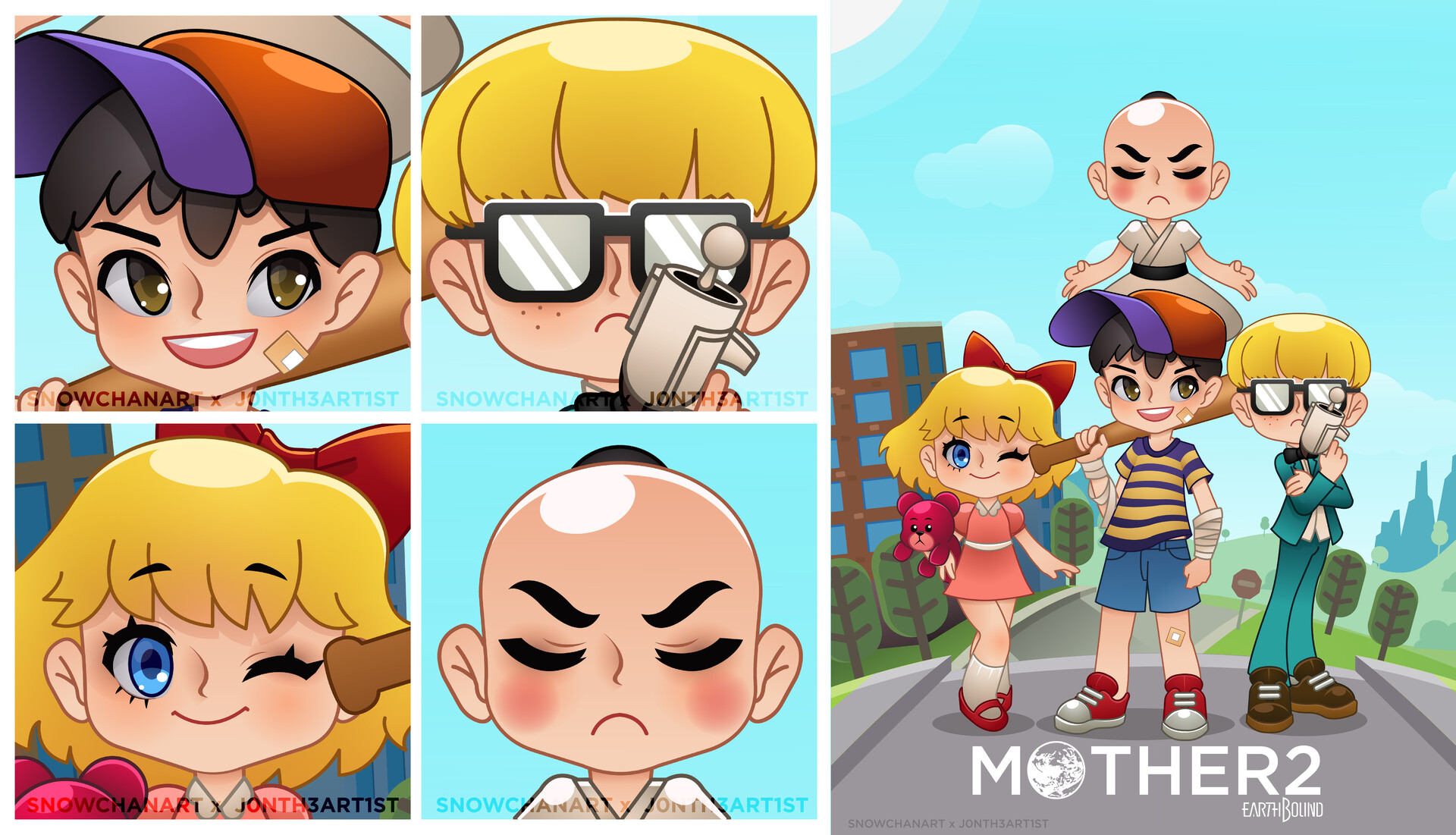 ArtStation - Earthbound Fanart