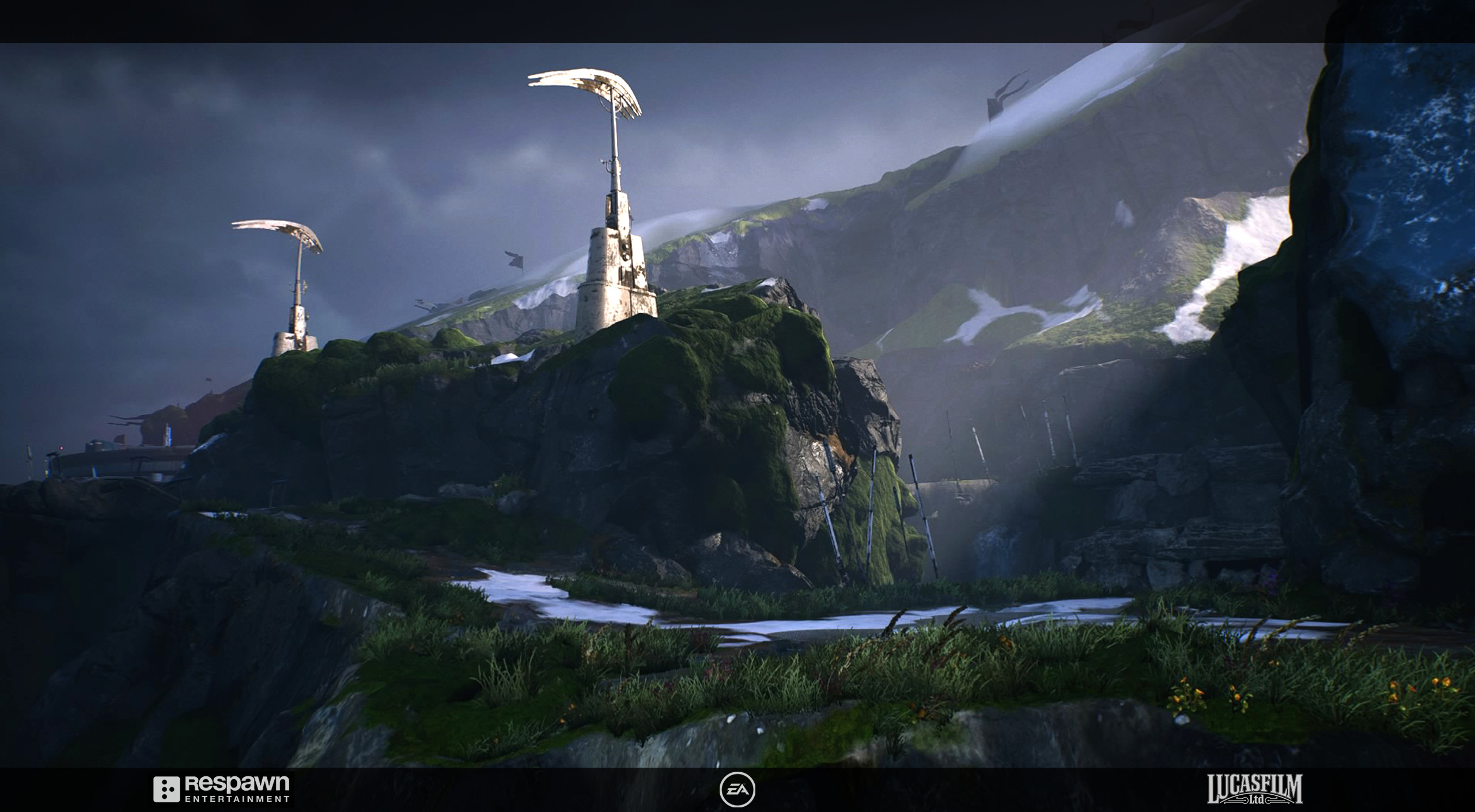 Nora Shramek - Zeffo Lighting: Landing Pad, Village, Cliff Paths ...