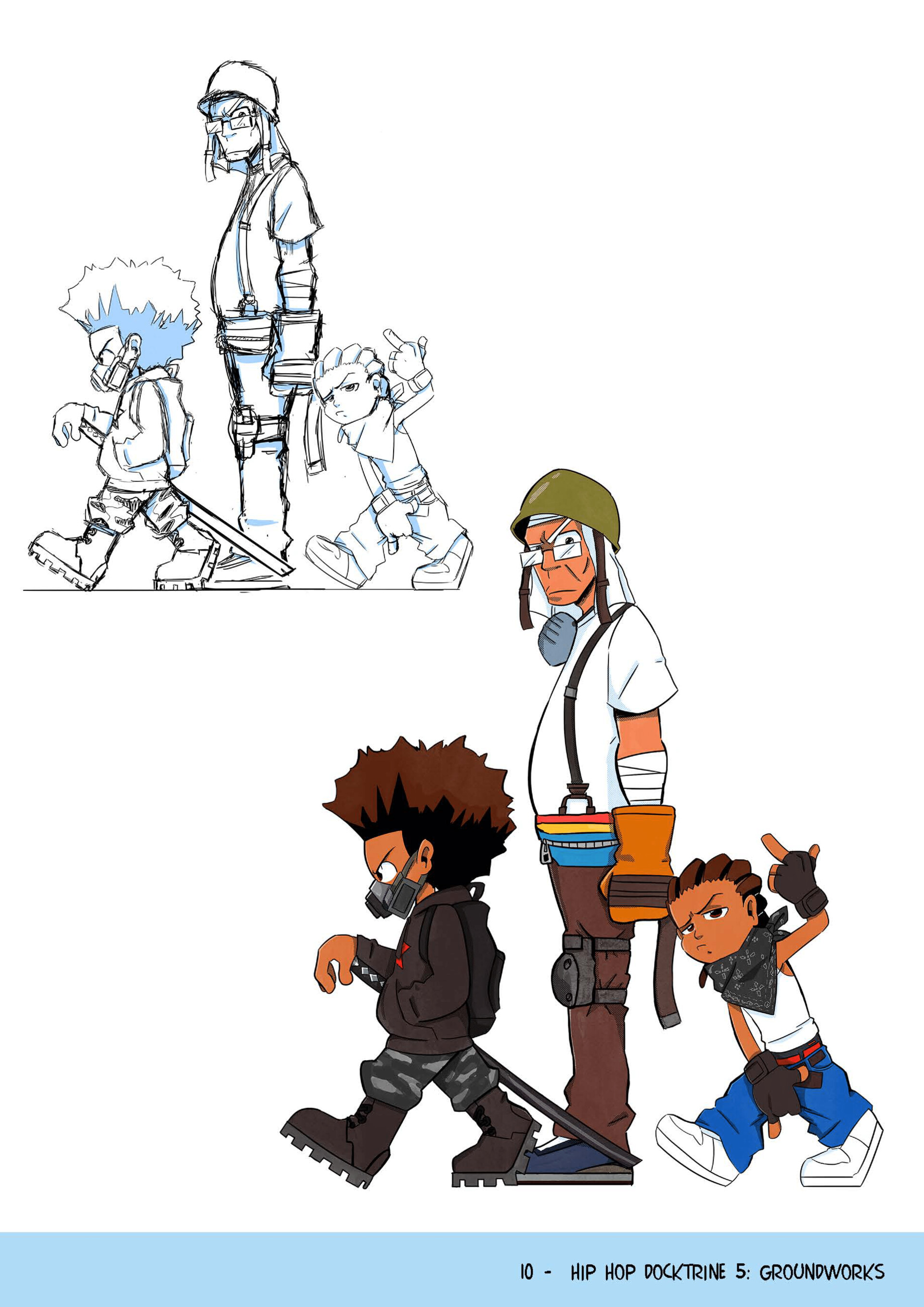 The Boondocks Season 4 Concept Art