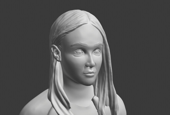 ArtStation - Practice Head Sculpt