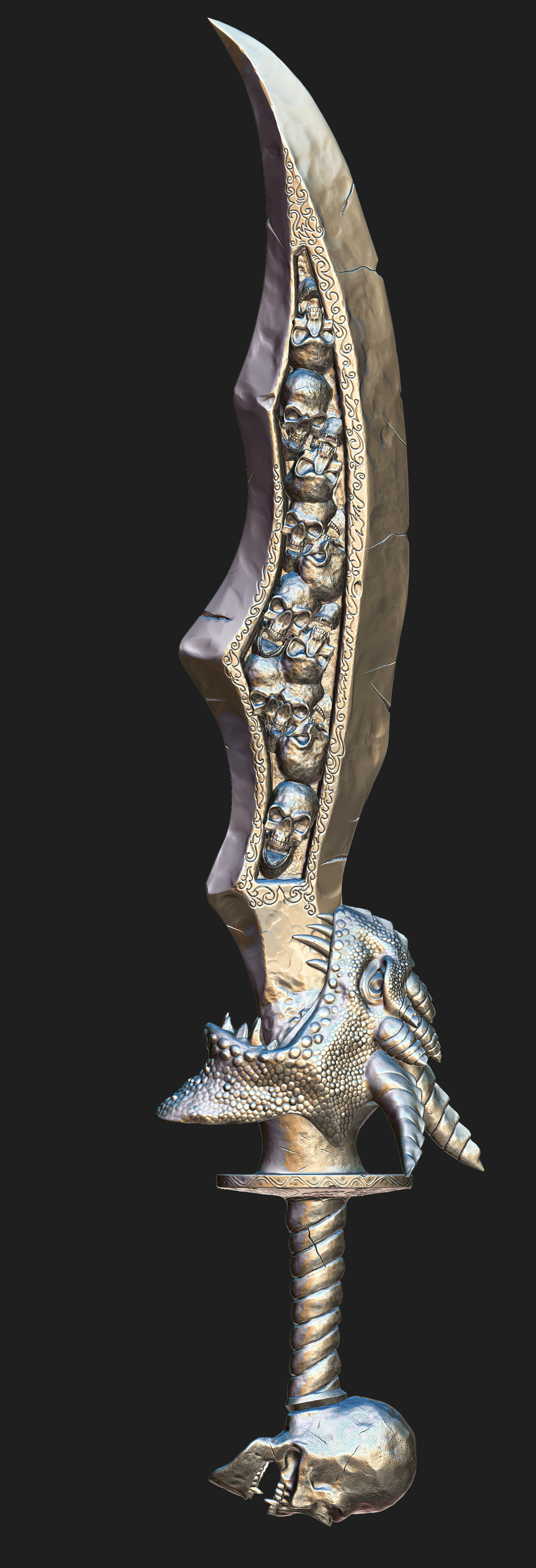 ArtStation - Fantasy Weapon