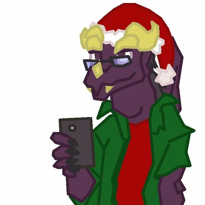 ArtStation - Blake the Drake avatar - Holiday Variant