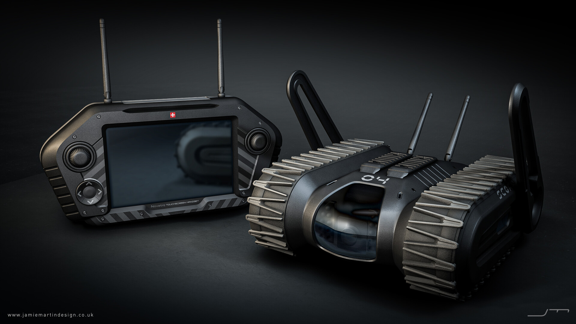 ArtStation - SCORP Military Robot 04