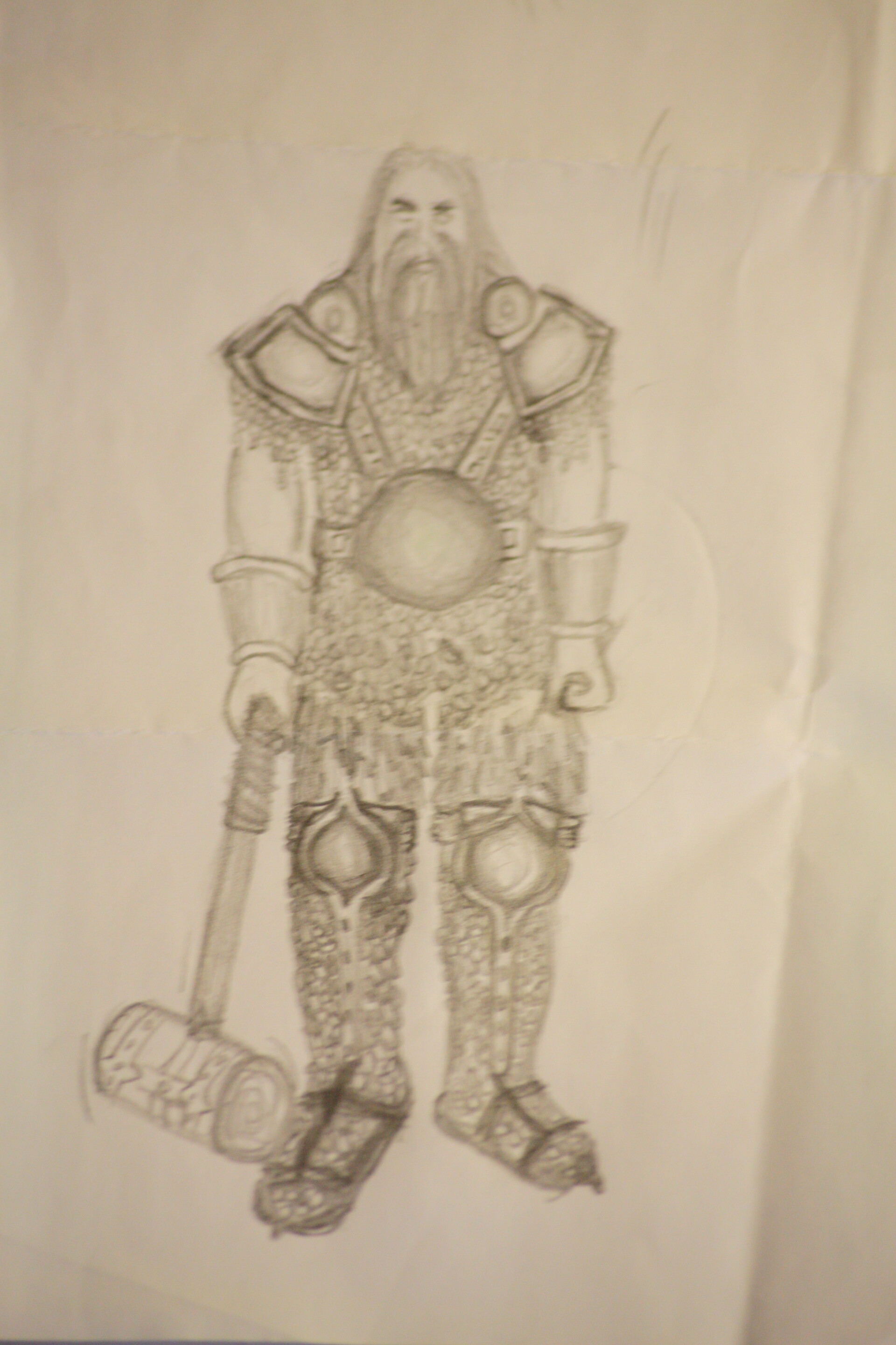 ArtStation - DnD Character_pencil