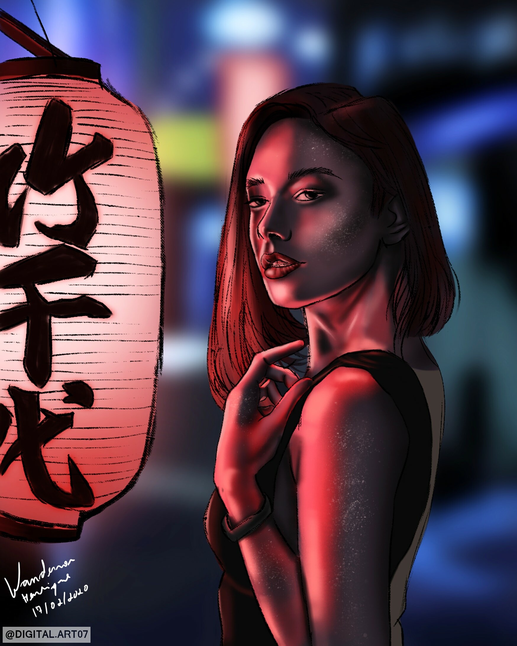 ArtStation - Light girl