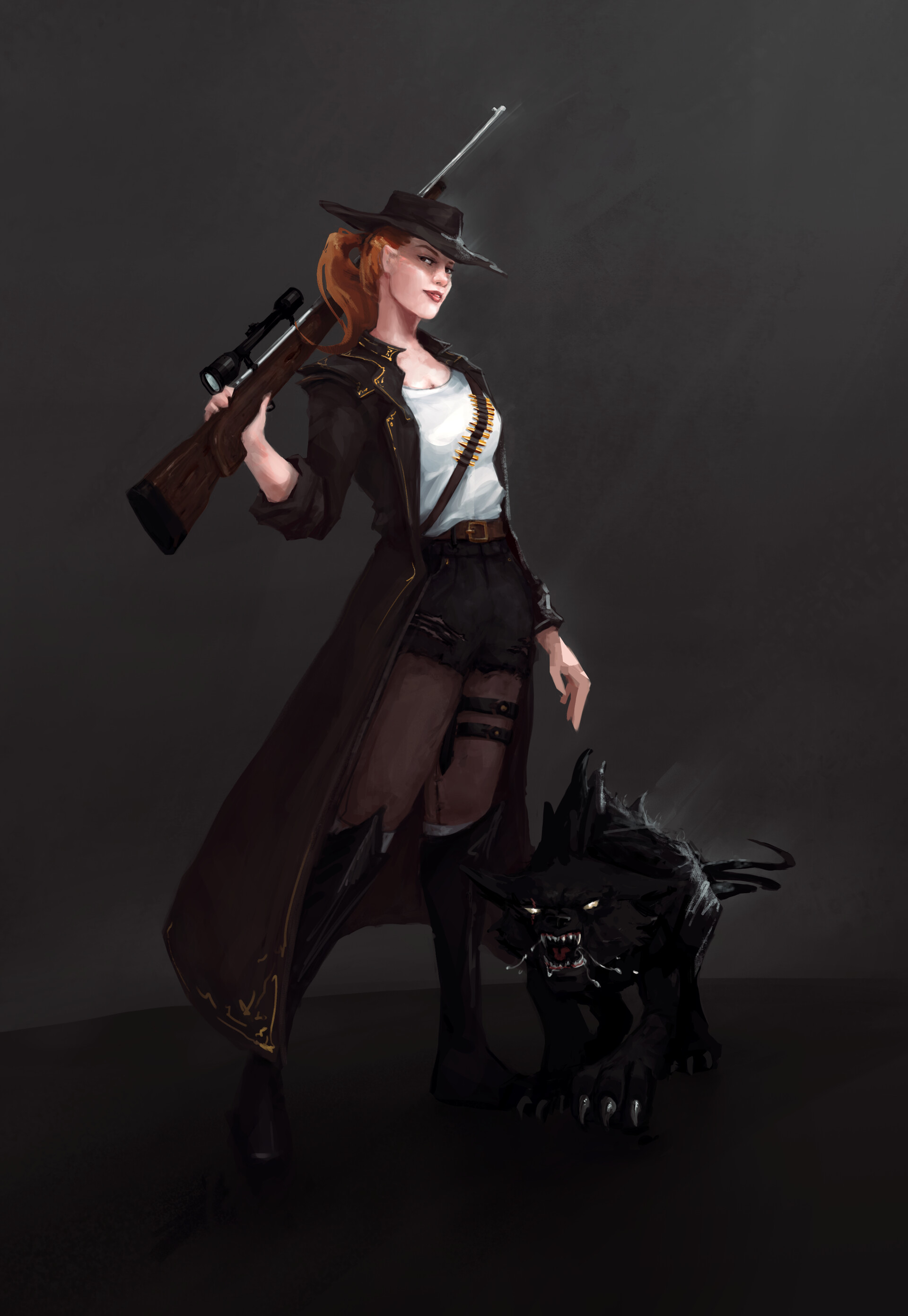 ArtStation - hunter characters