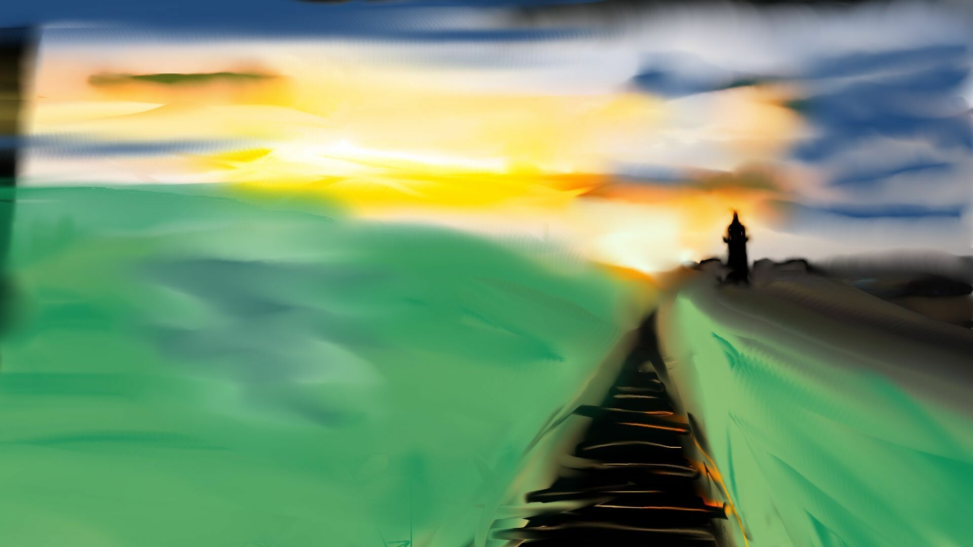 ArtStation - small village german