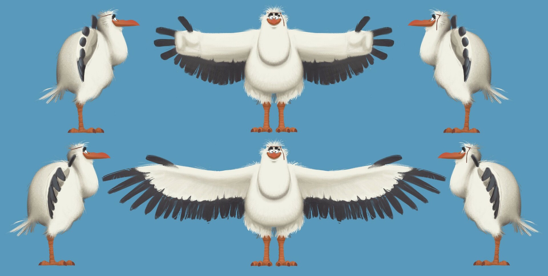 Sylvain Deboissy - Storks Character Design (2016)