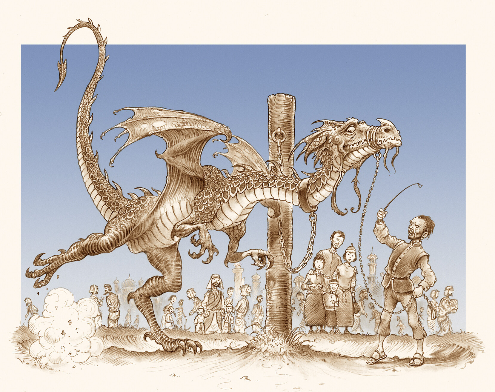 ArtStation - Dragon Mistreatment 2 - Forced to Dance