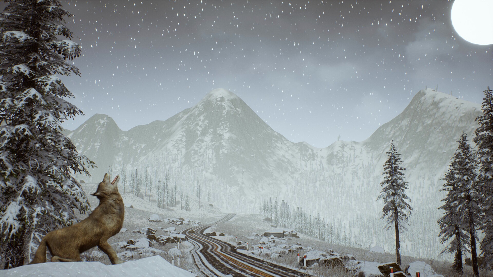 ArtStation - Howling wolf