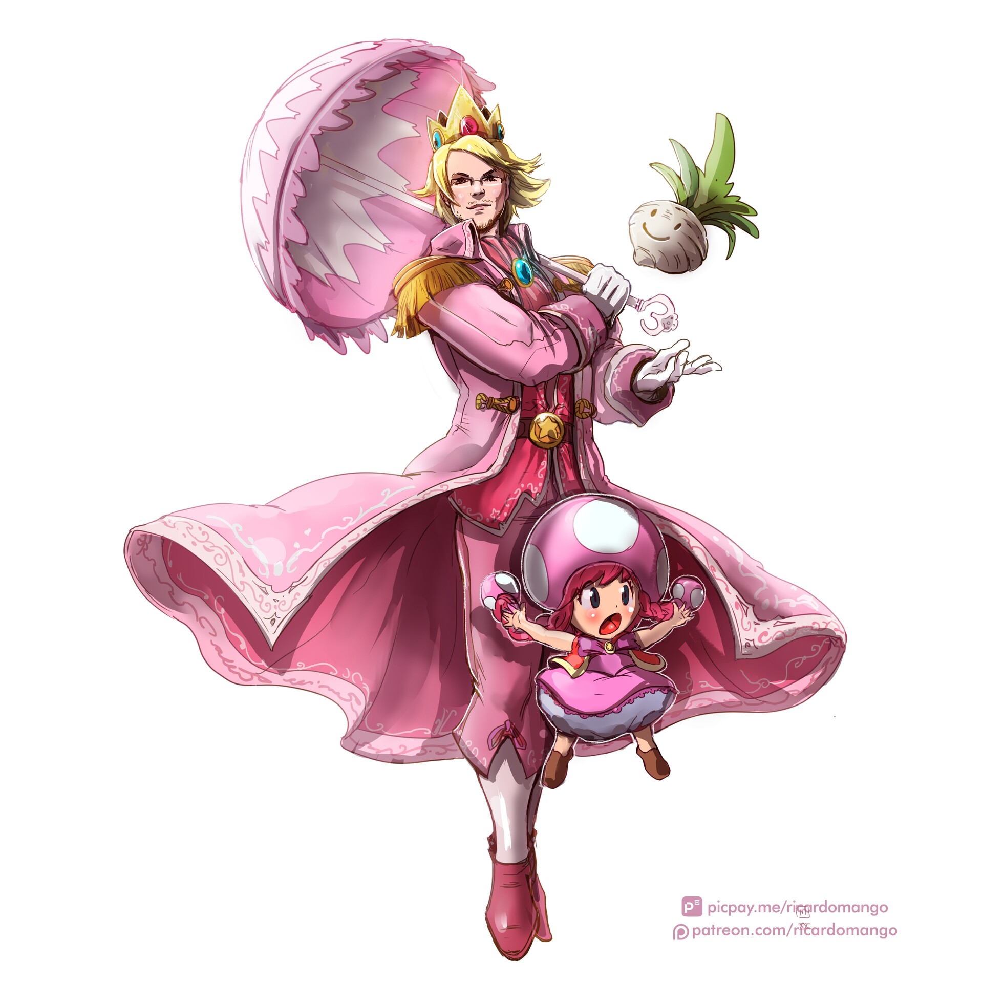 princess peach centaur