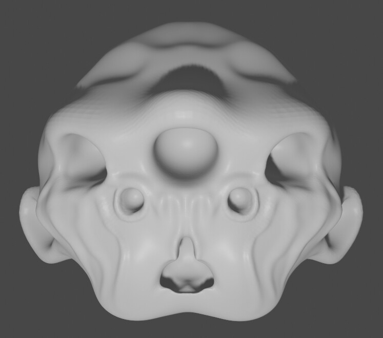 ArtStation - 3 Eyed Alien