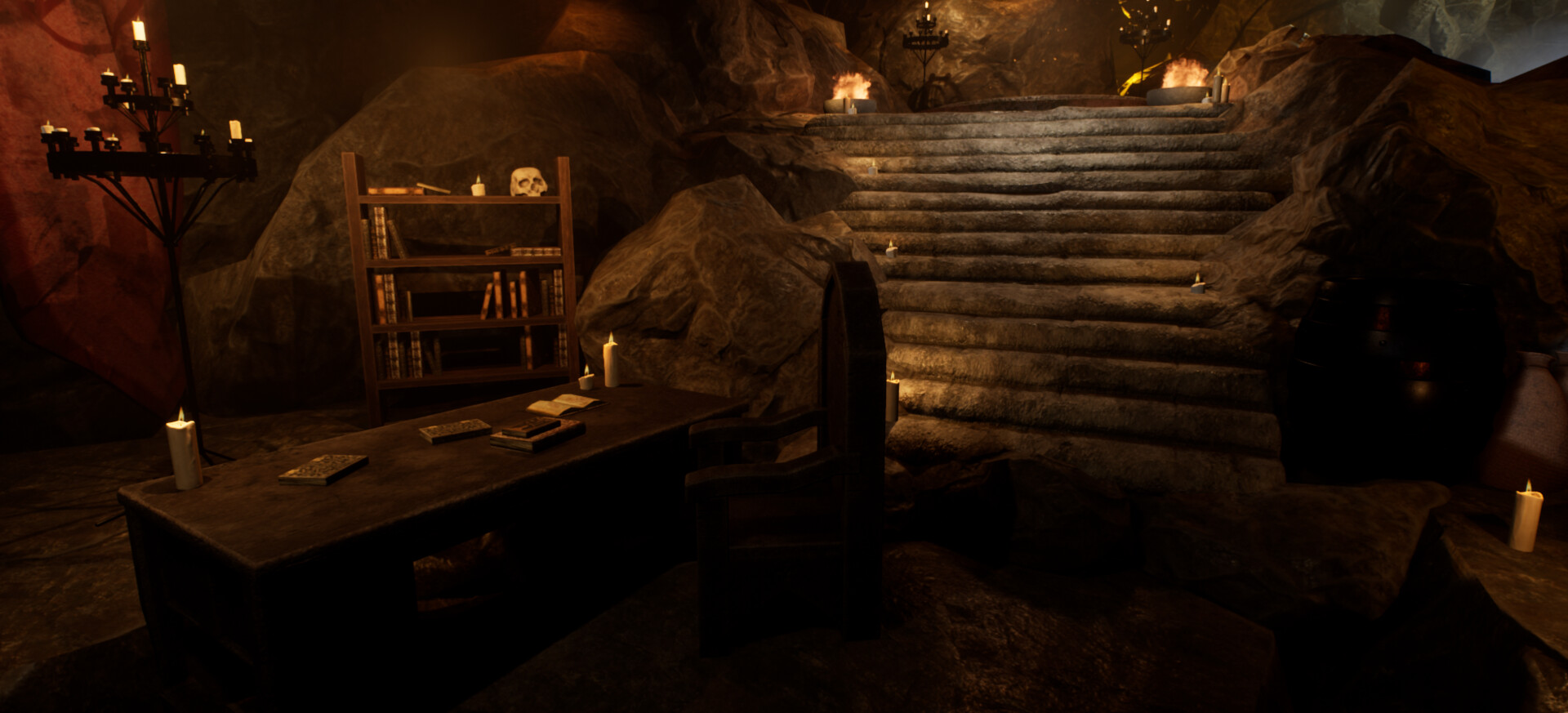 ArtStation - The Summoning Cave