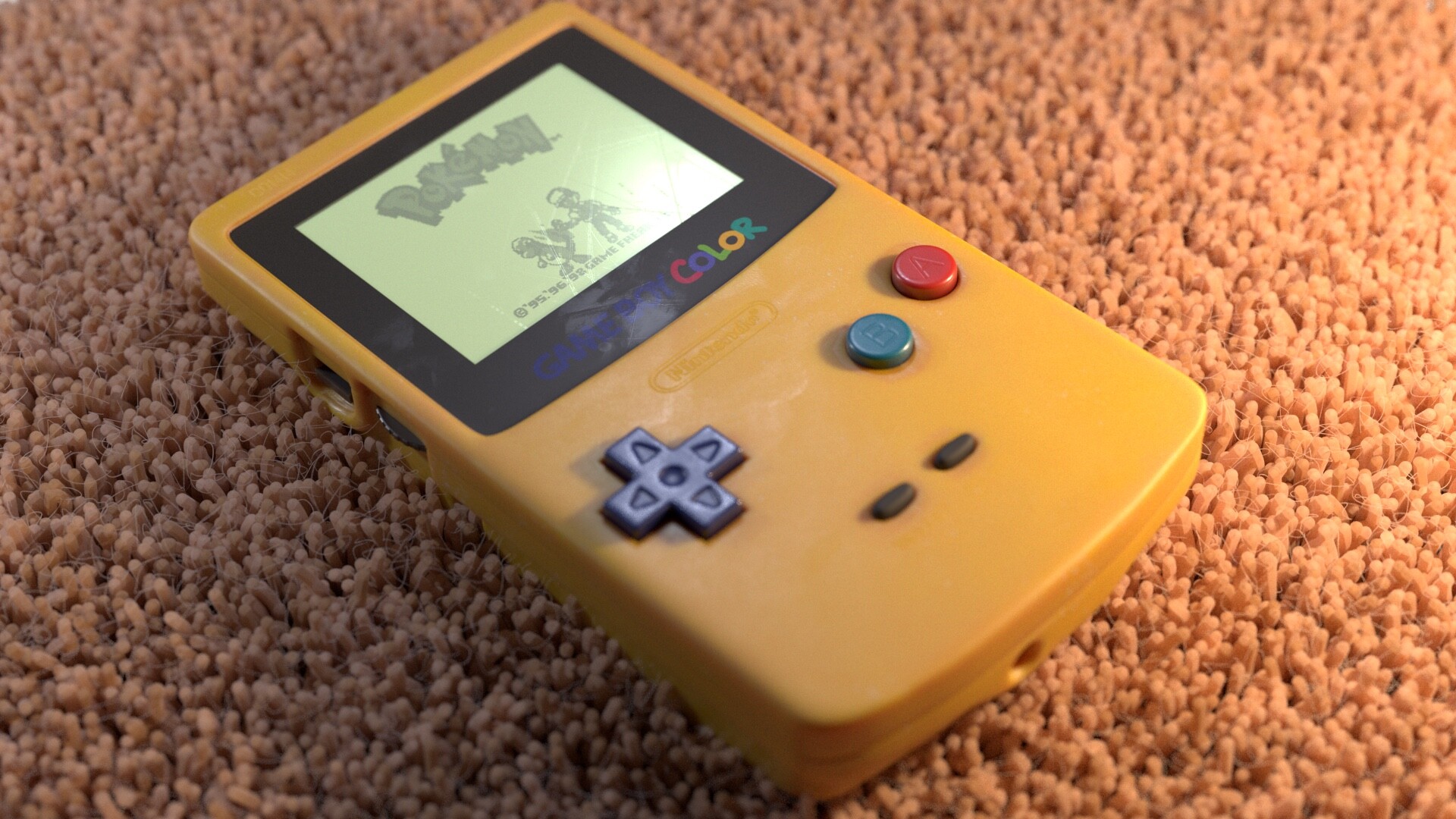 ArtStation - Gameboy Color