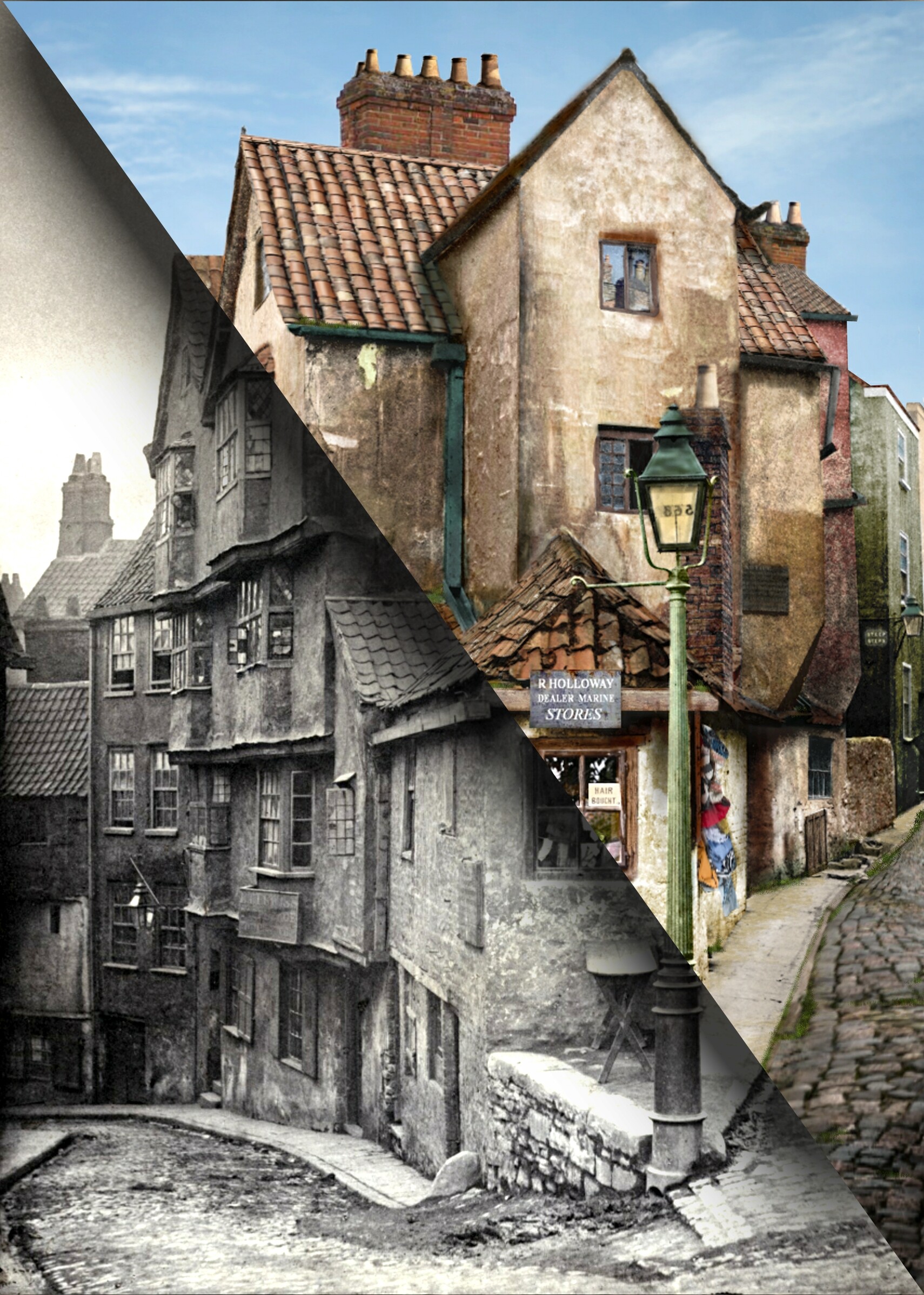 ArtStation - Colorized old photo