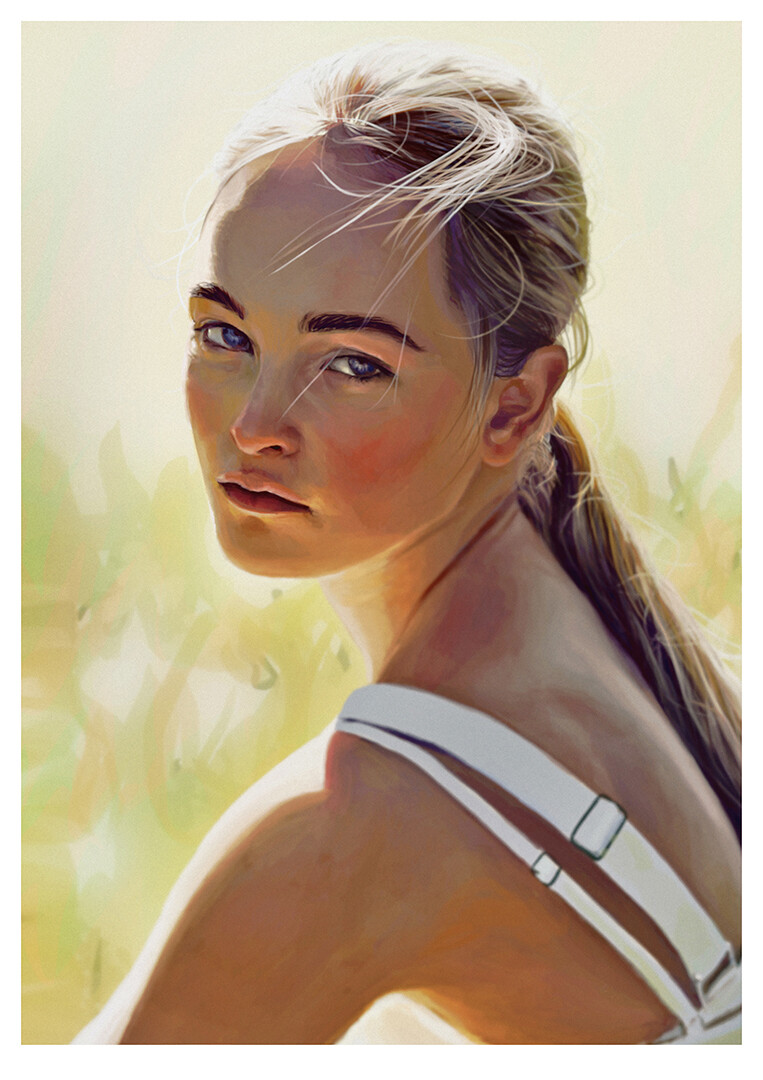 Tim Rudd - High Detail Portrait - Jean Campbell