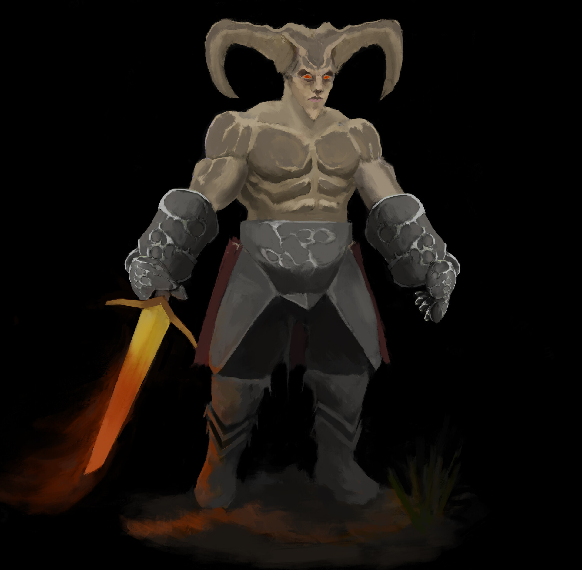 ArtStation - demon concept art