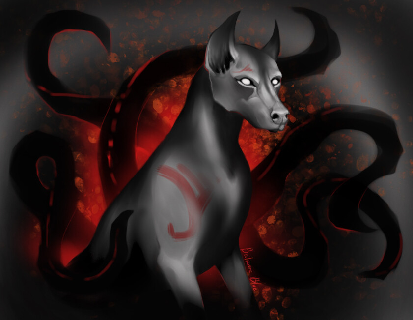 ArtStation - Dog of the abyss