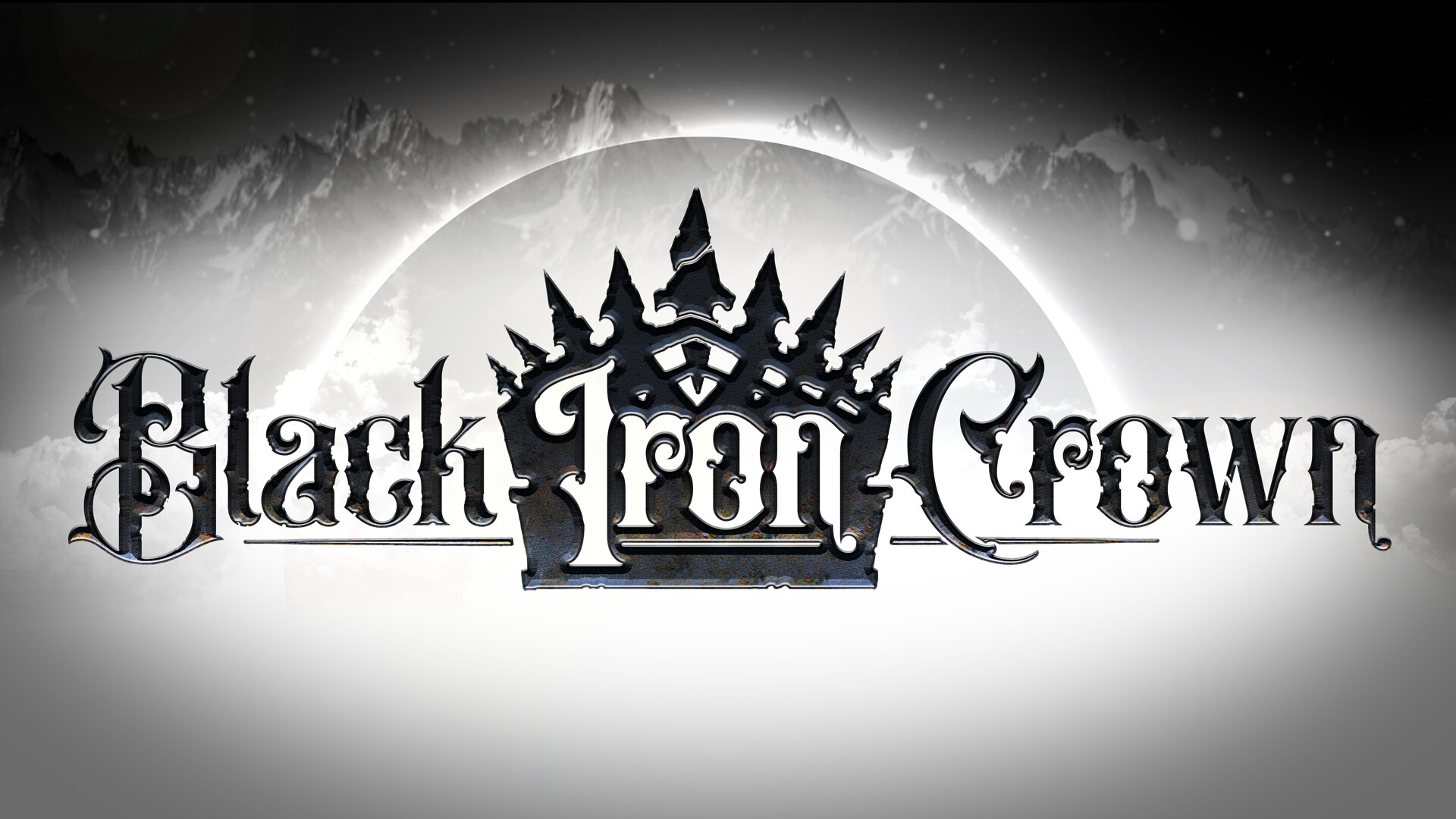 ArtStation - Black Iron Crown - Band Logo