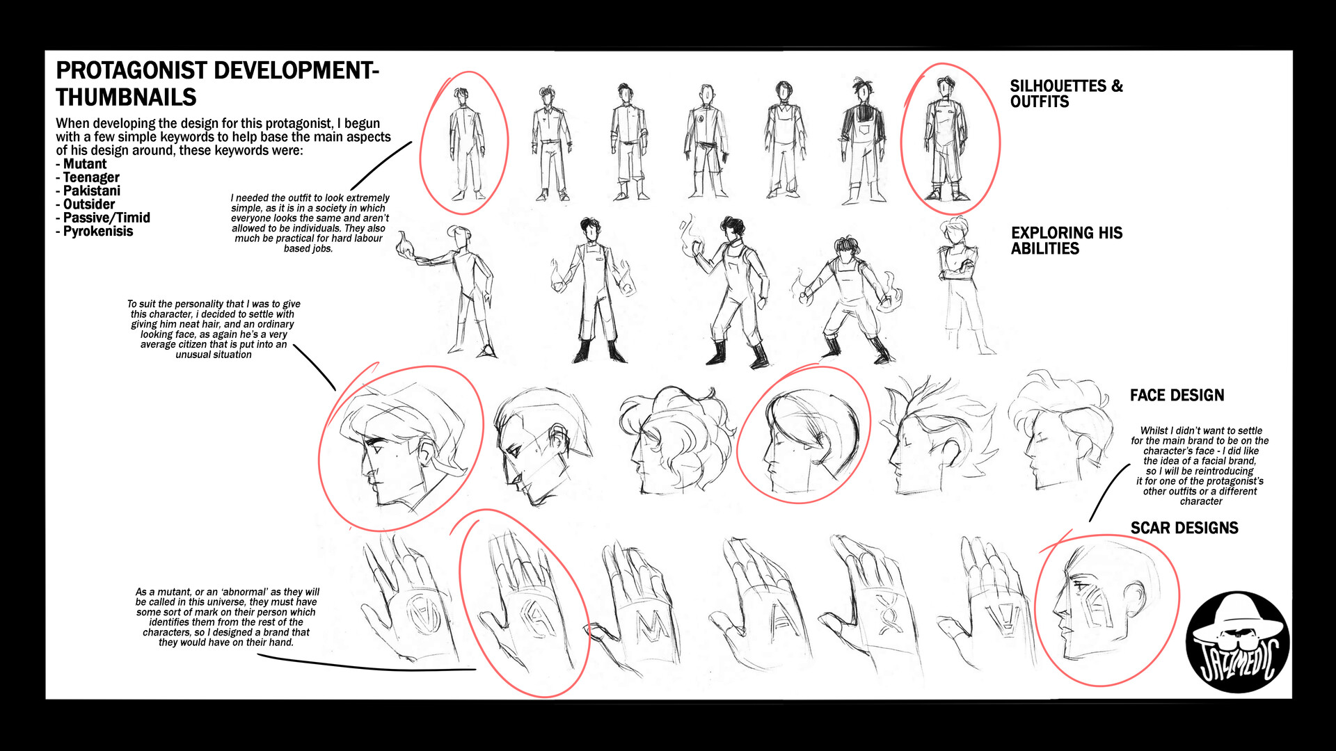 ArtStation - The Protagonist's Journey - Development