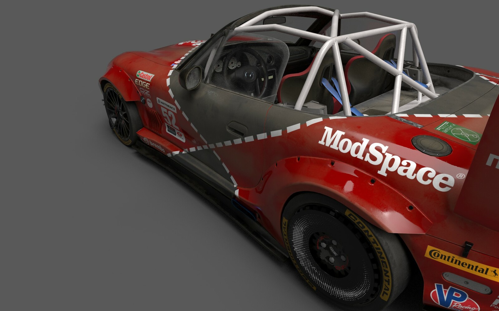 Kay Buchwarth - Miata Super GT Race Livery