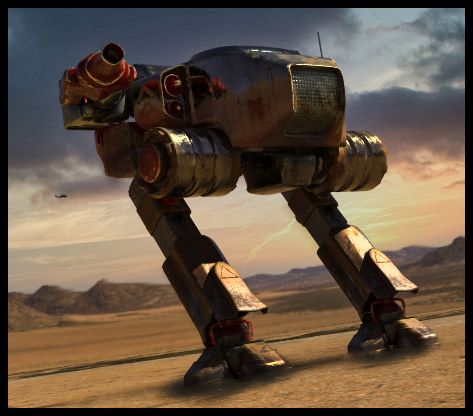 ArtStation - Battle Mech