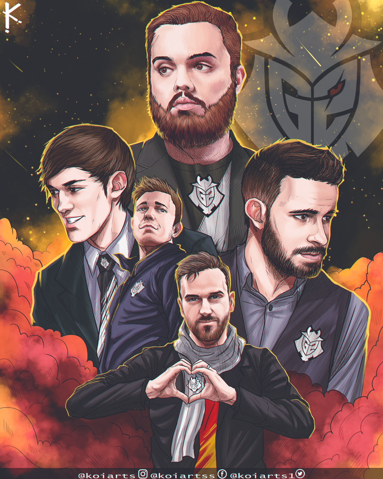 ArtStation - G2 streamers team