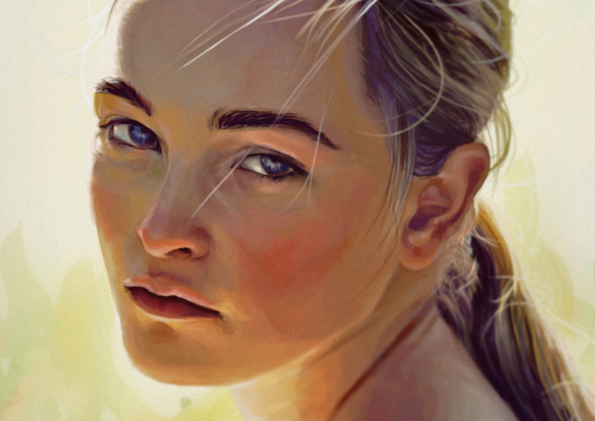 Tim Rudd - High Detail Portrait - Jean Campbell