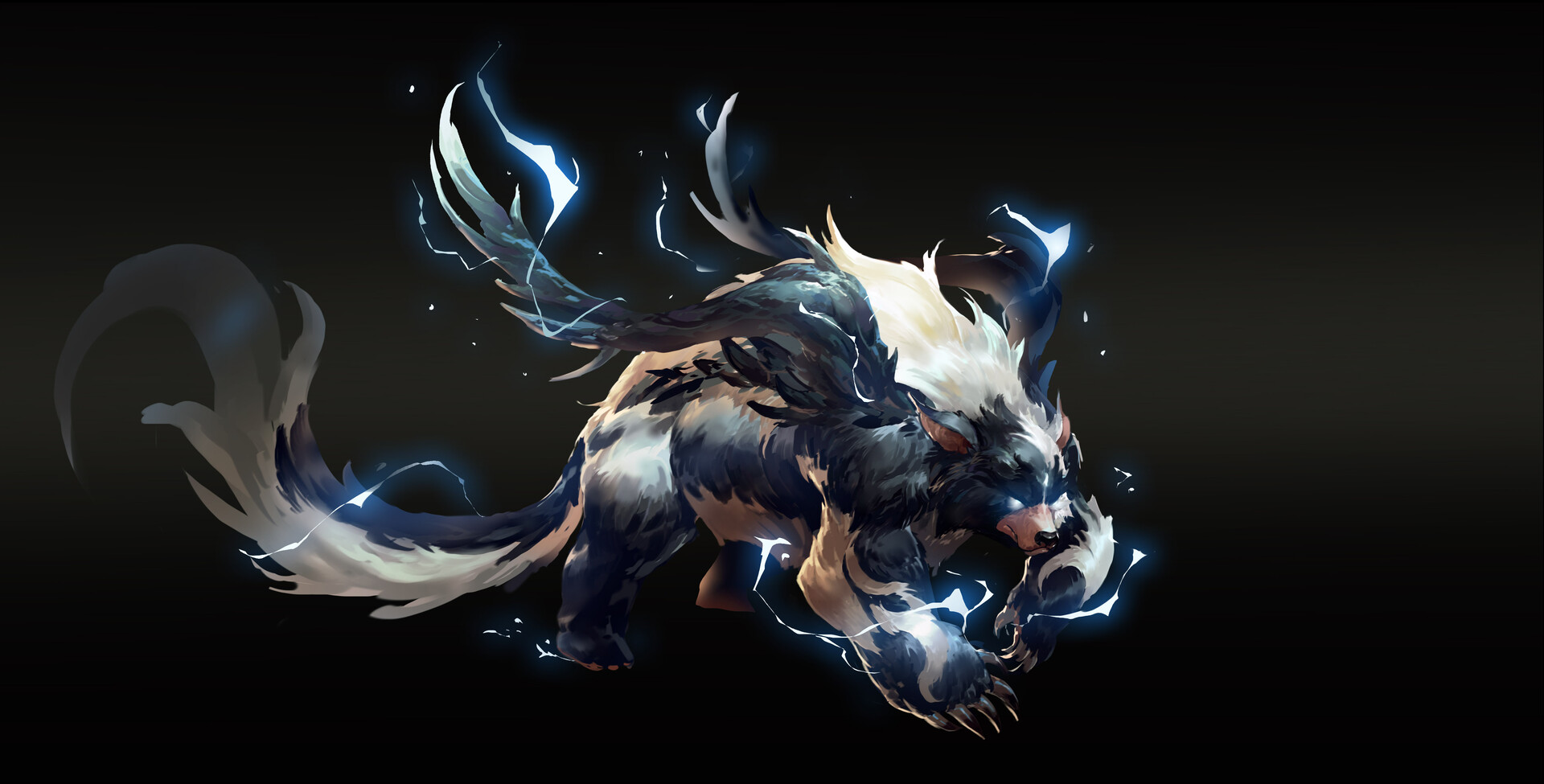 ArtStation - thunder bear