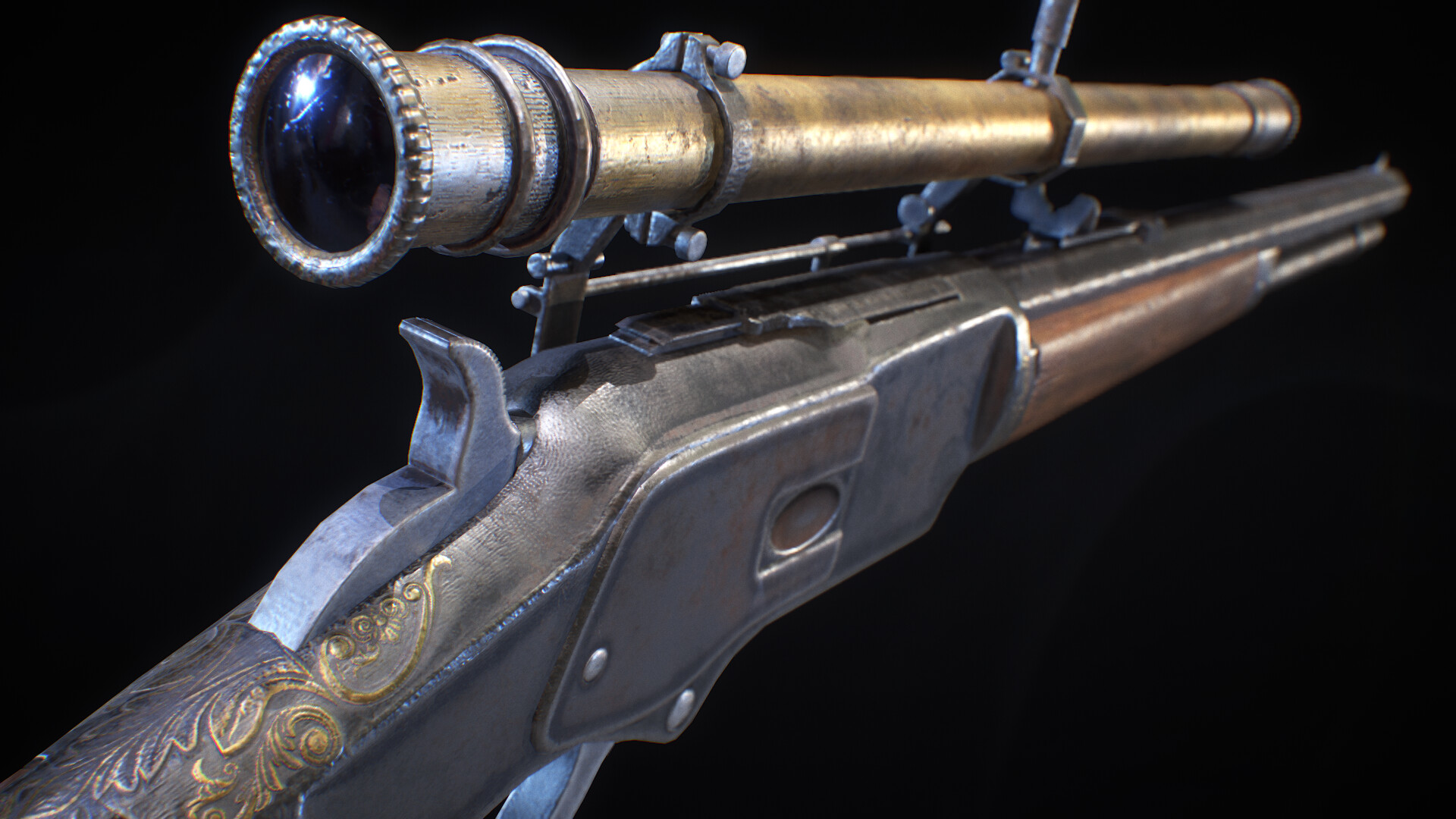 Prateek Prasad - Winfield 1873 - Hunt Showdown Fan Art