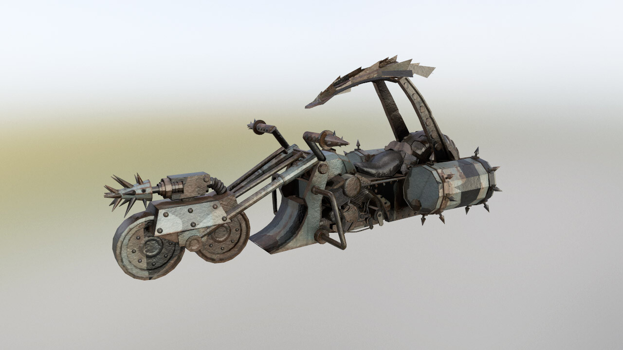 ArtStation - Game Bike